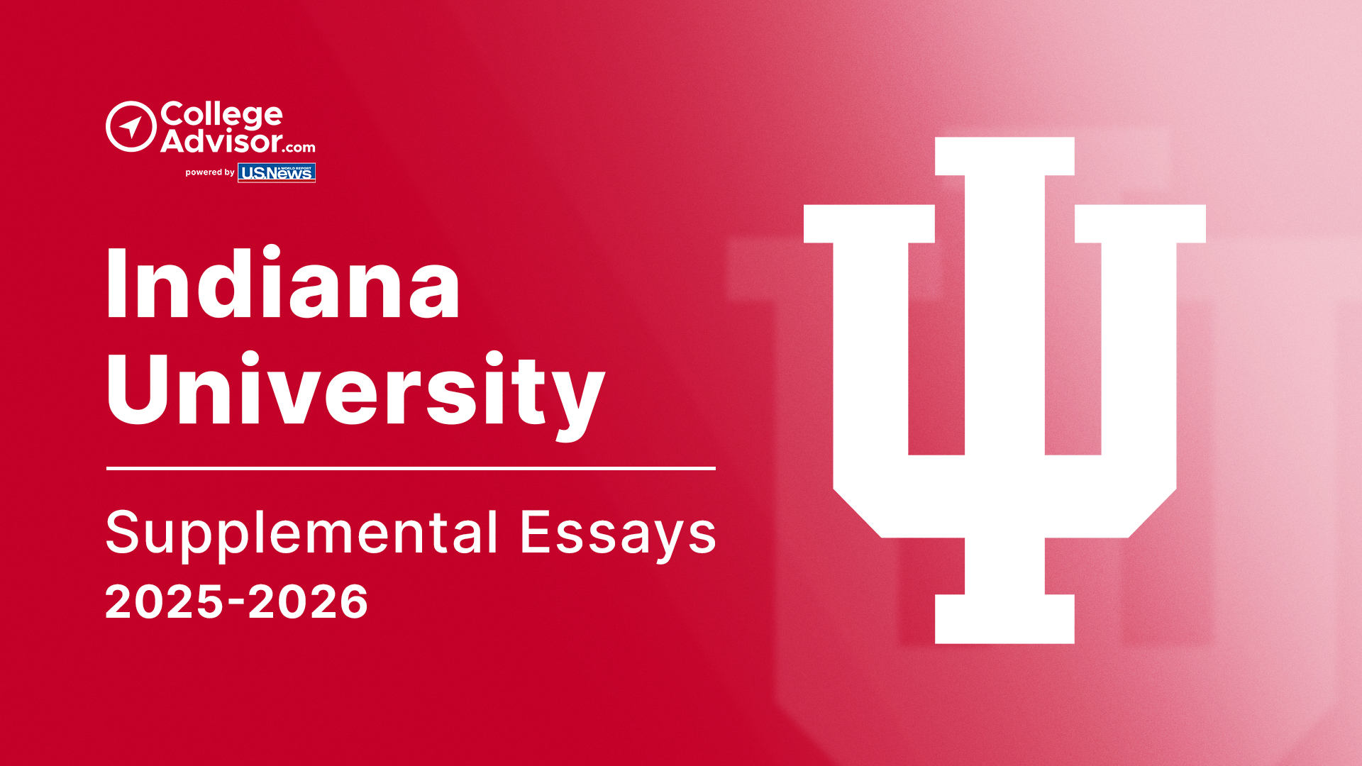 Indiana University Supplemental Essay