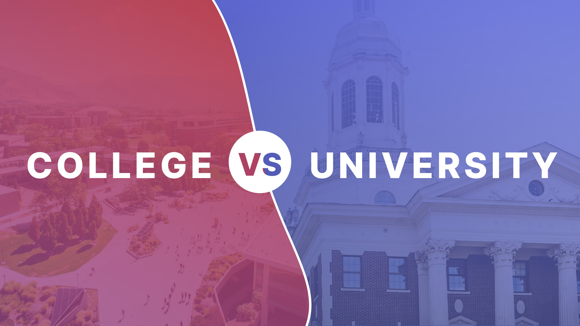 College vs. University | College or University | Types of Colleges